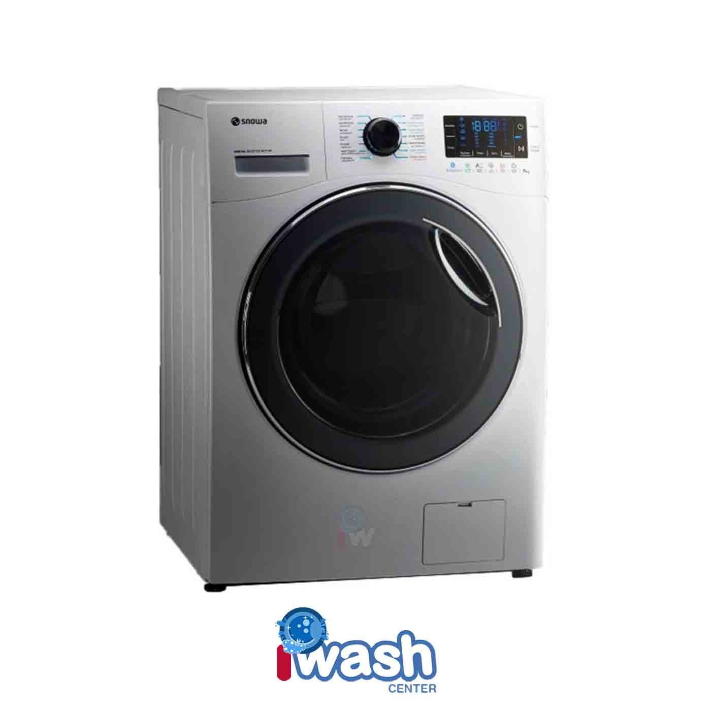 ماشین لباسشویی 9 کیلویی اسنوا مدل اُکتا پلاس SWM-94S51 نقره ای