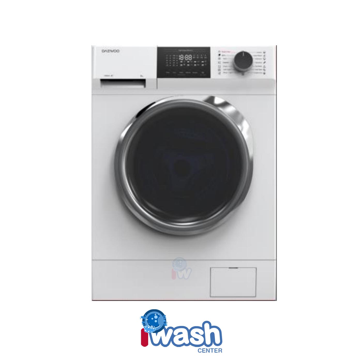 ماشین لباسشویی 8 کیلویی دوو مدل یونیک DWK-UN810C سفید